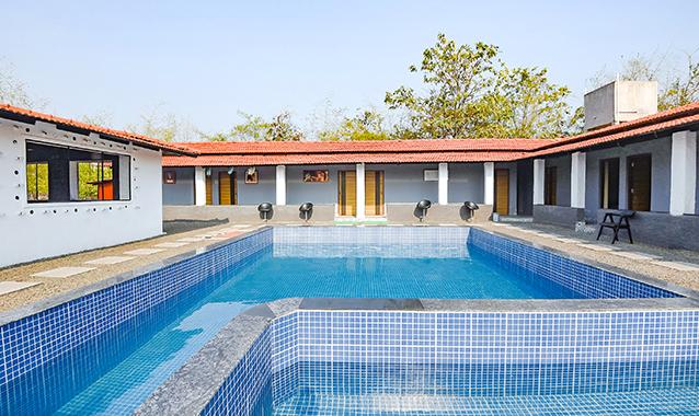 FabEscape Kautilyaa Resort With Swimming Pool, Mopa International ...